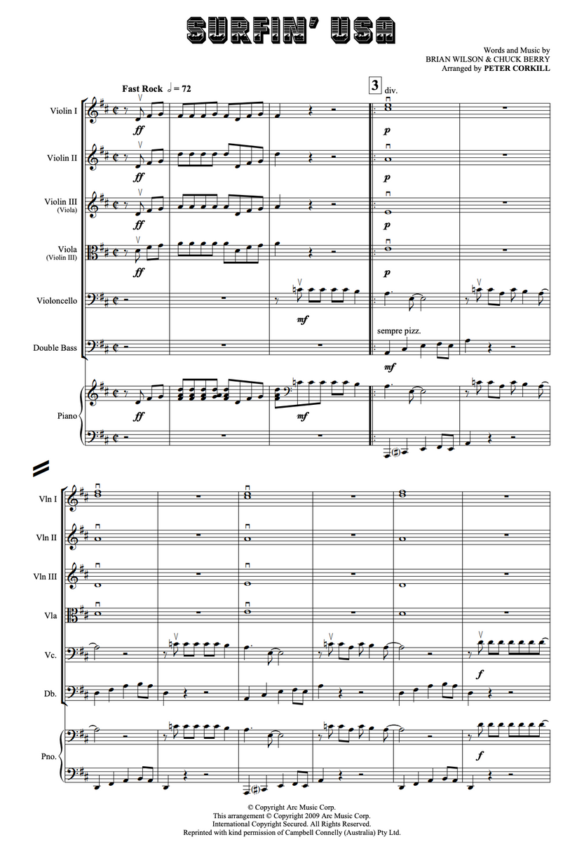 Surfin' USA – Thorp Music