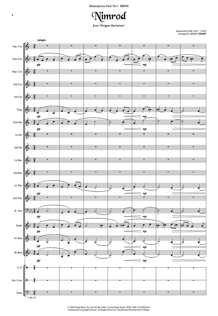 Masterpieces Pack No.1 - PDF – Thorp Music