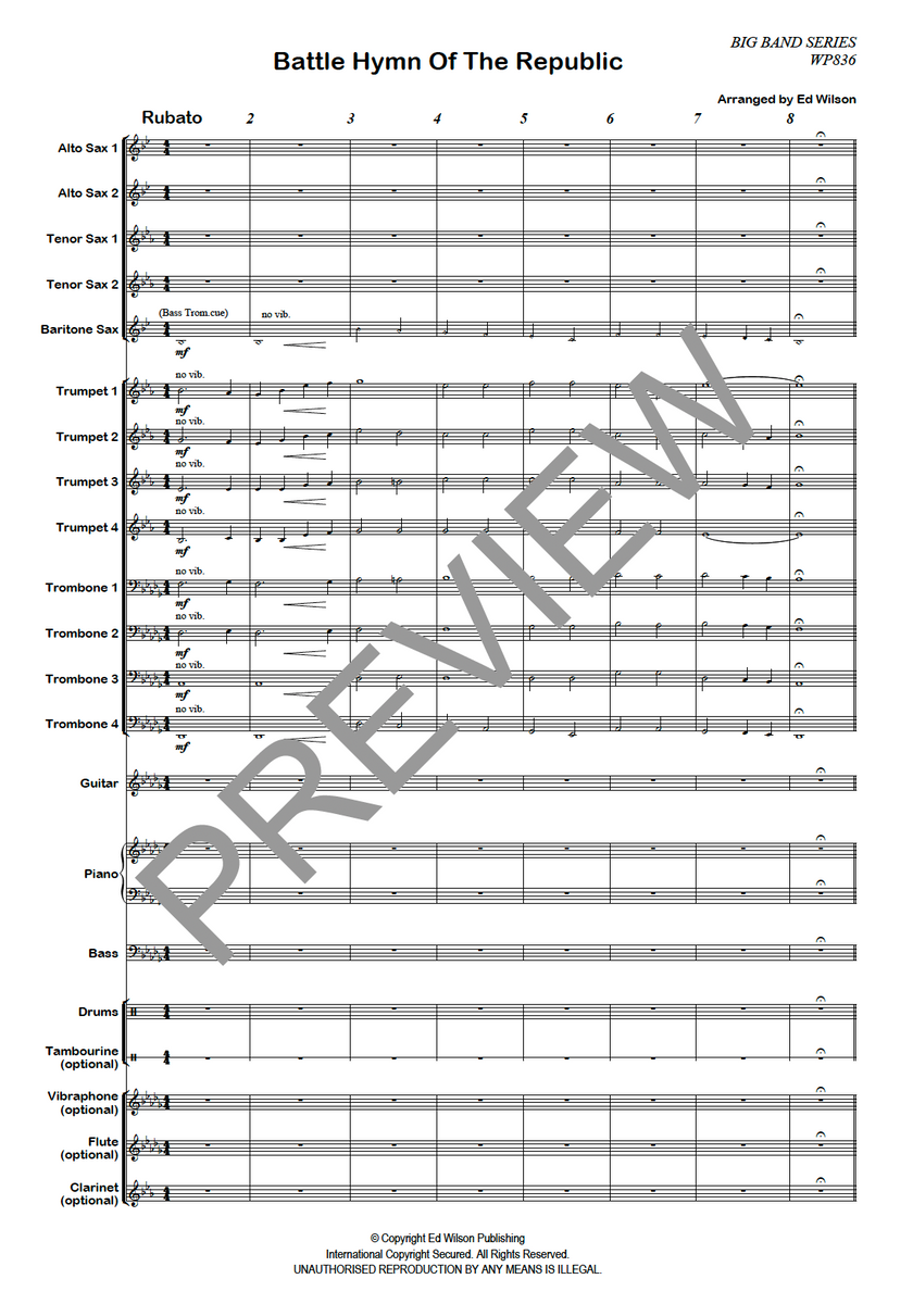 Battle Hymn of the Republic – Thorp Music