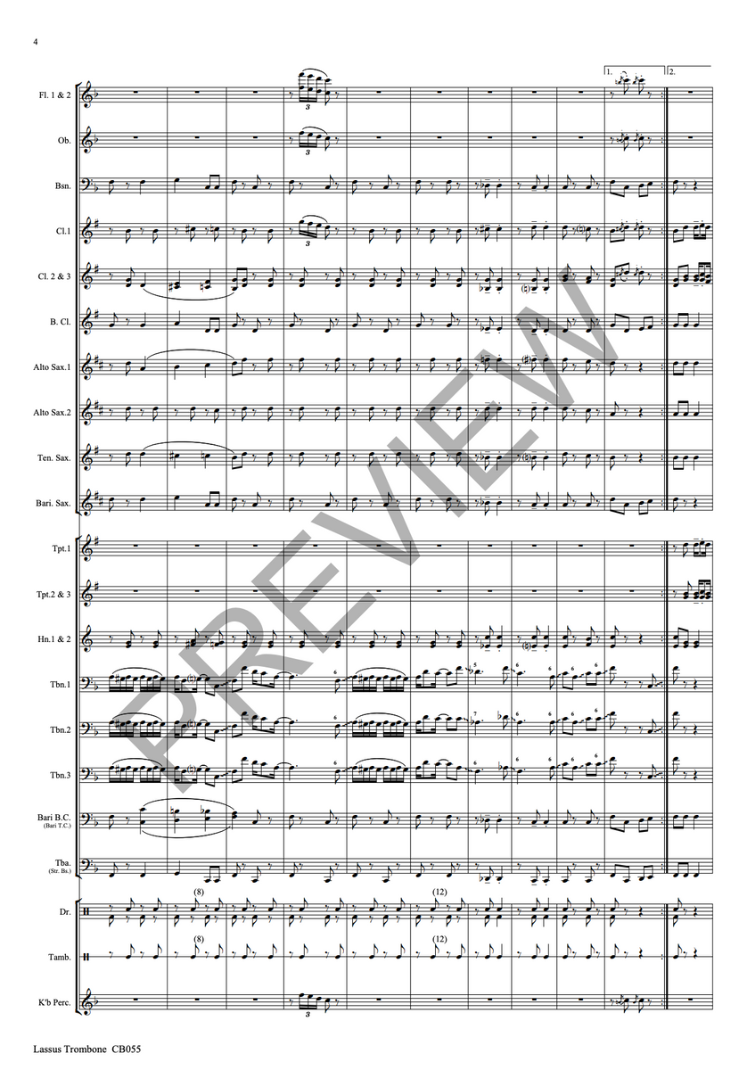 Lassus Trombone - PDF – Thorp Music