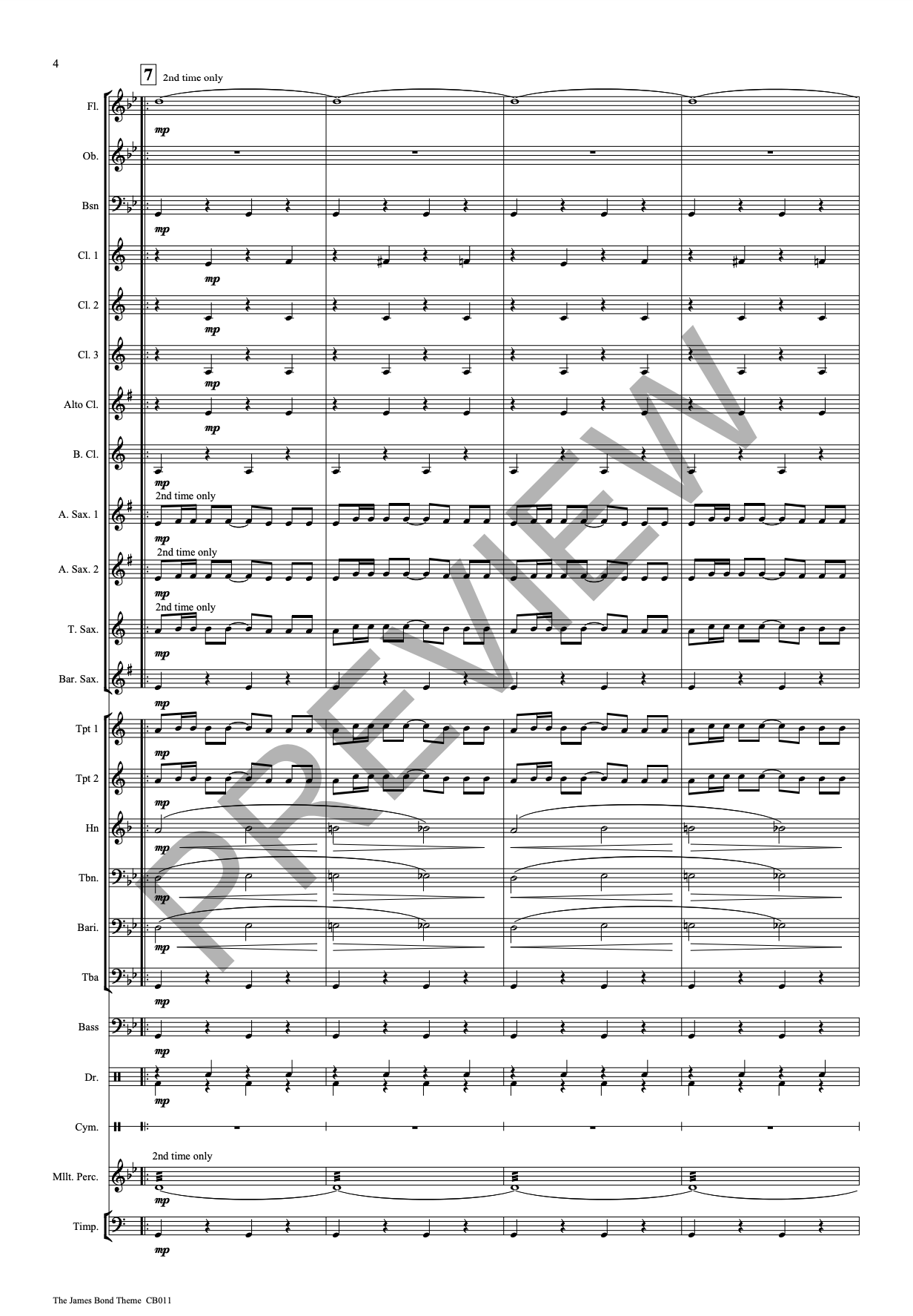 The James Bond Theme – Thorp Music