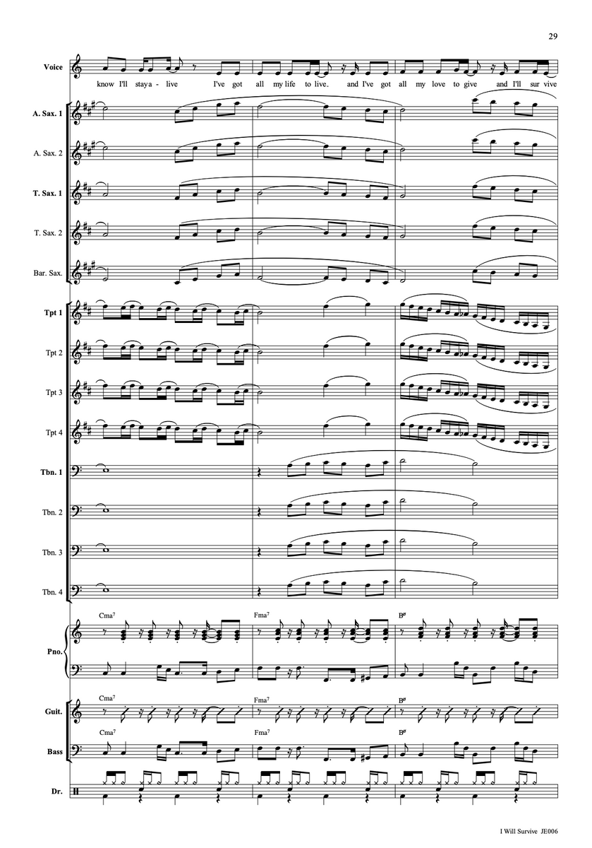 I Will Survive – Thorp Music