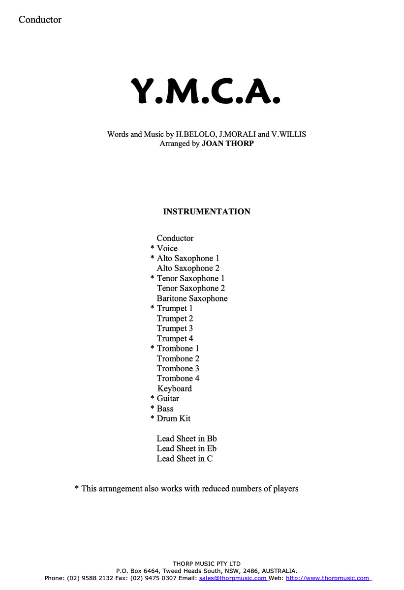 YMCA – Thorp Music